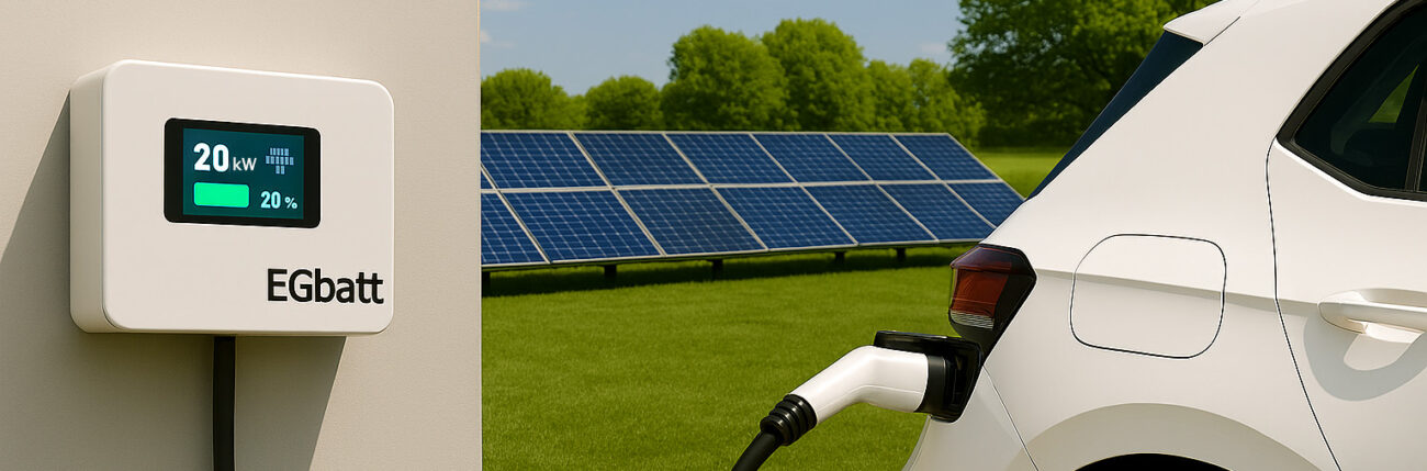 Solar DC EV Fast Charger | Direct PV to EV Charging Solution - EGBatt